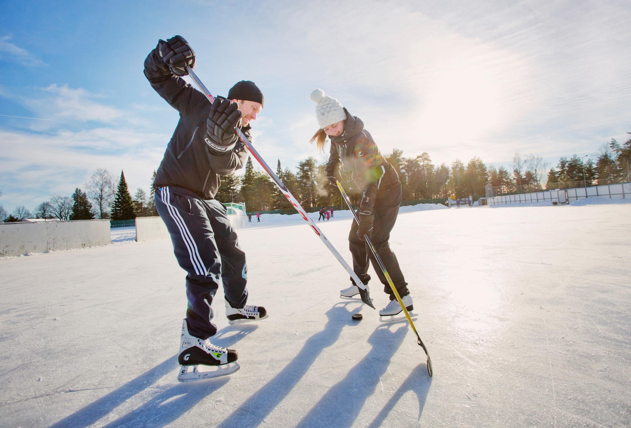 Lahden seudulla luistellaan ja nautitaan talvesta - VisitLahti